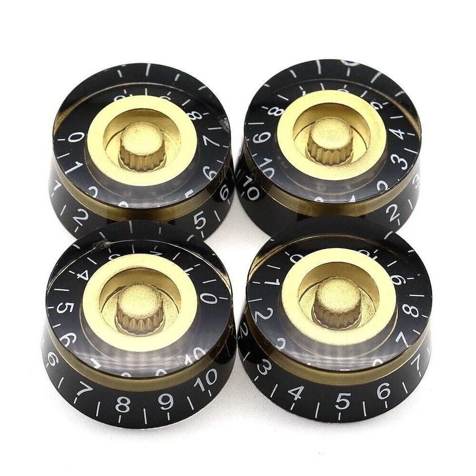 4pcs Guitar Knob Speed Tone Volume Control Knob For LP Style Les Paul ...