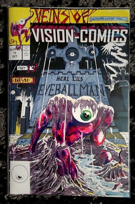Vision Comics #13- Web of Spider-Man Zeck homage. Rare! Htf! NM! | eBay