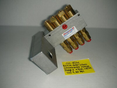 Oil-Rite B3474-B4E120601, 0430003058 Motor PurgeX 4 Feed 1RPM 120v 60Hz ...