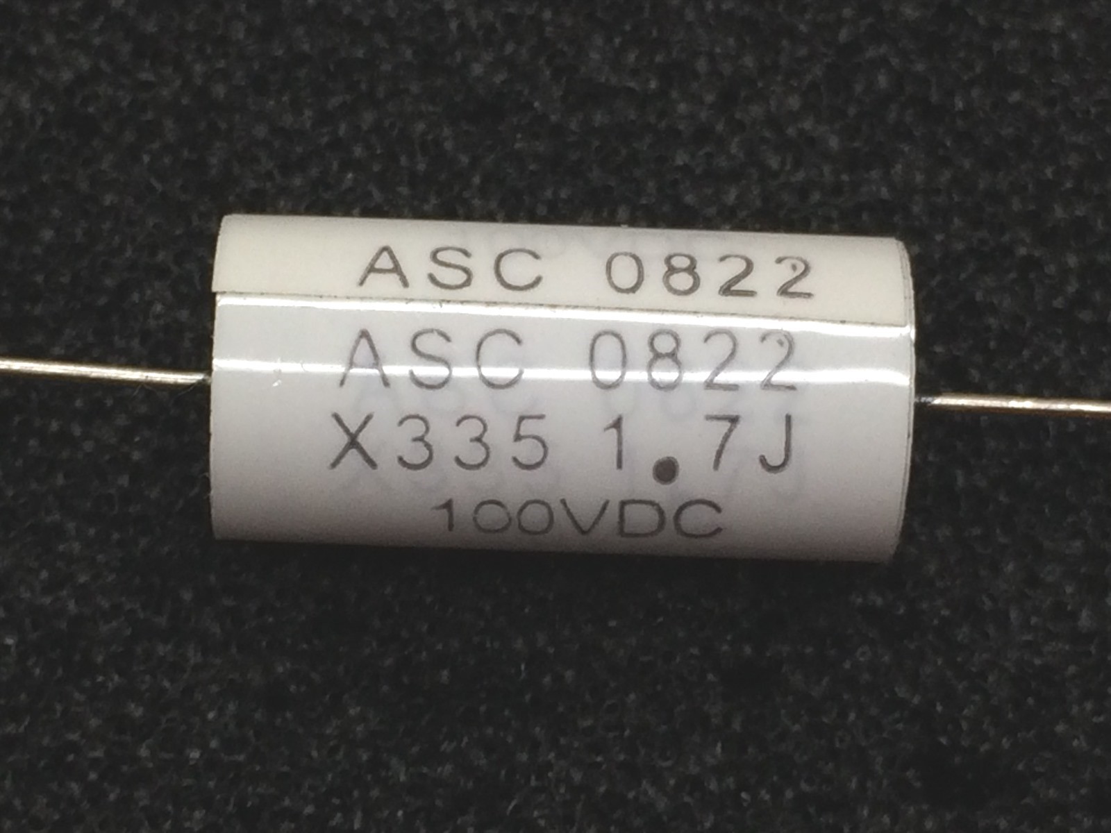 X335-1.7-5% ASC CAP PLYP 1.7UF 100V 5% 2 PIECES | eBay