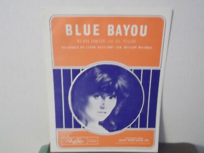 Linda Ronstadt,SHEET MUSIC,"Blue Bayou",US,classic Roy Orbison song ...