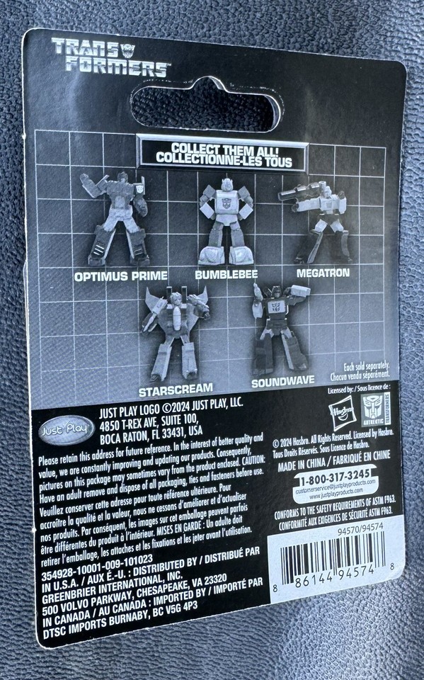 Transformers Starscream Monogram Figural Bag Clip 3-Inch Figure ...