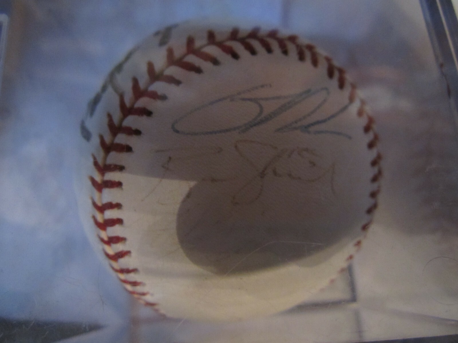 JIM GANTNER SIGNED AUTOGRAPHED OAL BASEBALL BEN SHEETS JIM POWELL ...