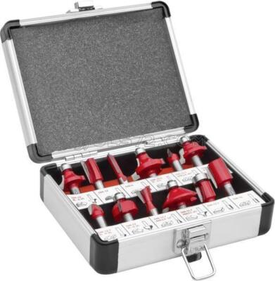 WOOD SET MILLING 12 PCS 8 MM BRIEFCASE ROUTER BIT HOLZMANN OFS12 | eBay ...