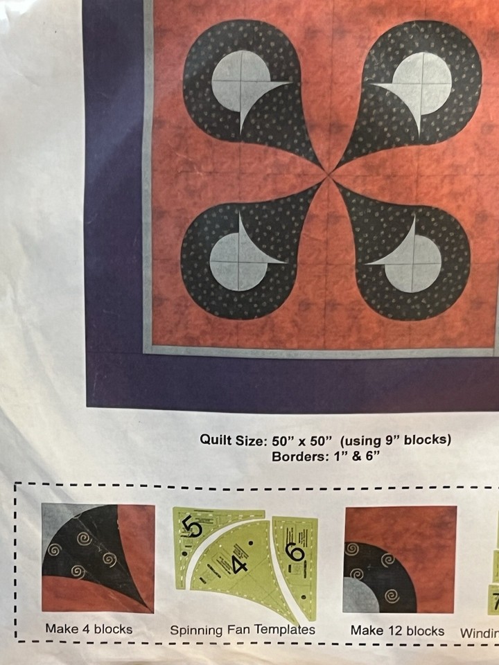 Sew Inspired System~Sara Moe 9” “spinning Fans” Free Shipping | eBay