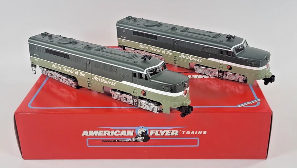 NIB American Flyer Northern Pacific Alco PA A/A Diesel 6-48114 ...