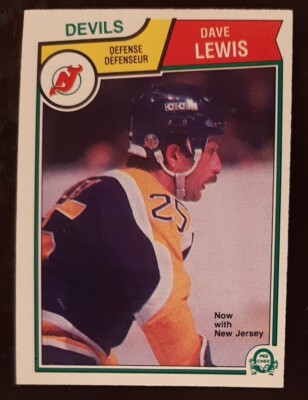 1983 O-Pee-Chee Dave Lewis Devils NM+ #158 Hockey Card | eBay