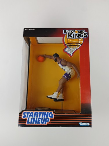 Karl Malone Backboard Kings Starting Lineup SLU NBA Basketball 1997 90 ...
