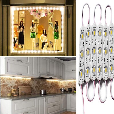 LED Module, LED Windows Lights 3000K White 100pcs 49.8 Ft 5730 SMD ...