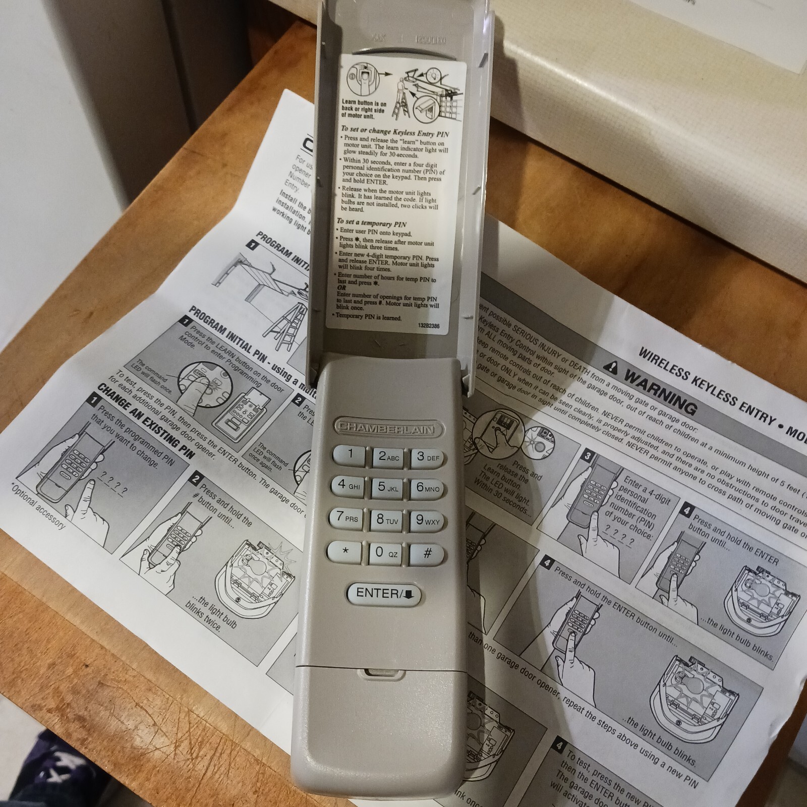 Chamberlain 940ESTD Keyless Entry Garage Door Opener Keypad | eBay