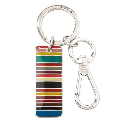 Paul Smith M1A KEYR MSTAG KEYRING STRIPE TAG 92 MULTI | eBay