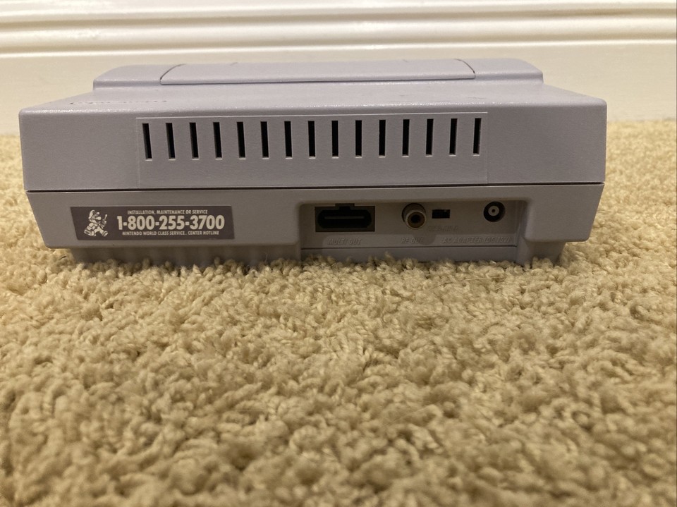 Super Nintendo System SNES Video Game Lot Bundle Complete - Tested ...