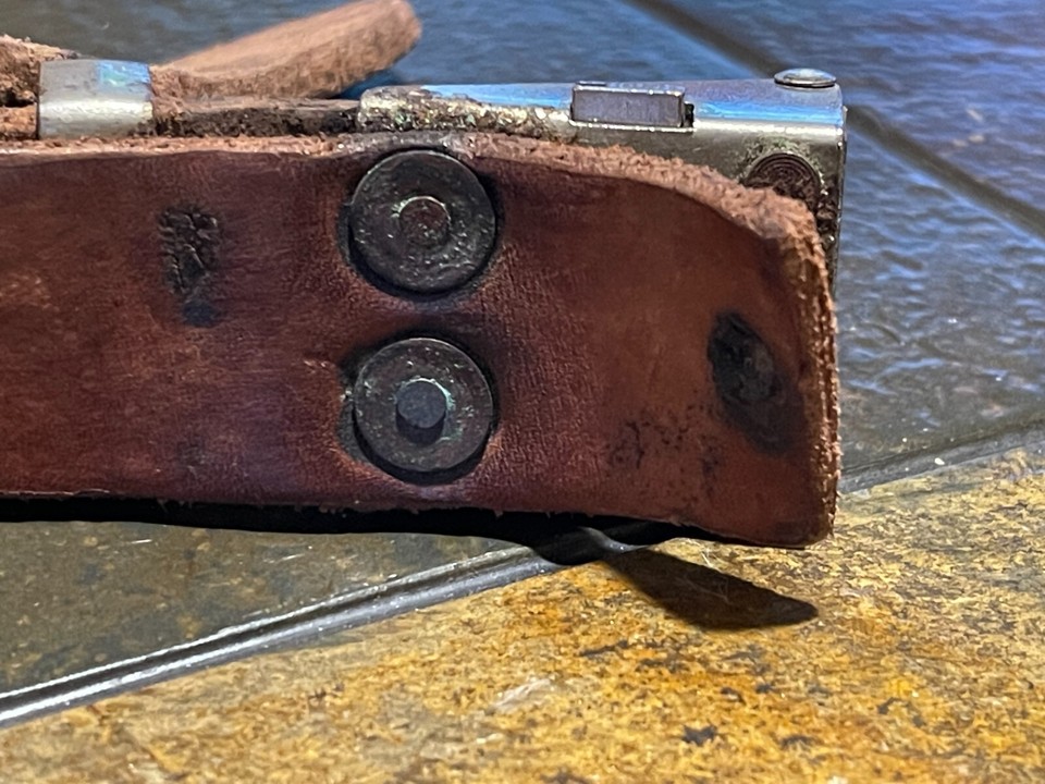 52” Locking Restraint Belt READ LISTING Military Humane Restraint Posey ...