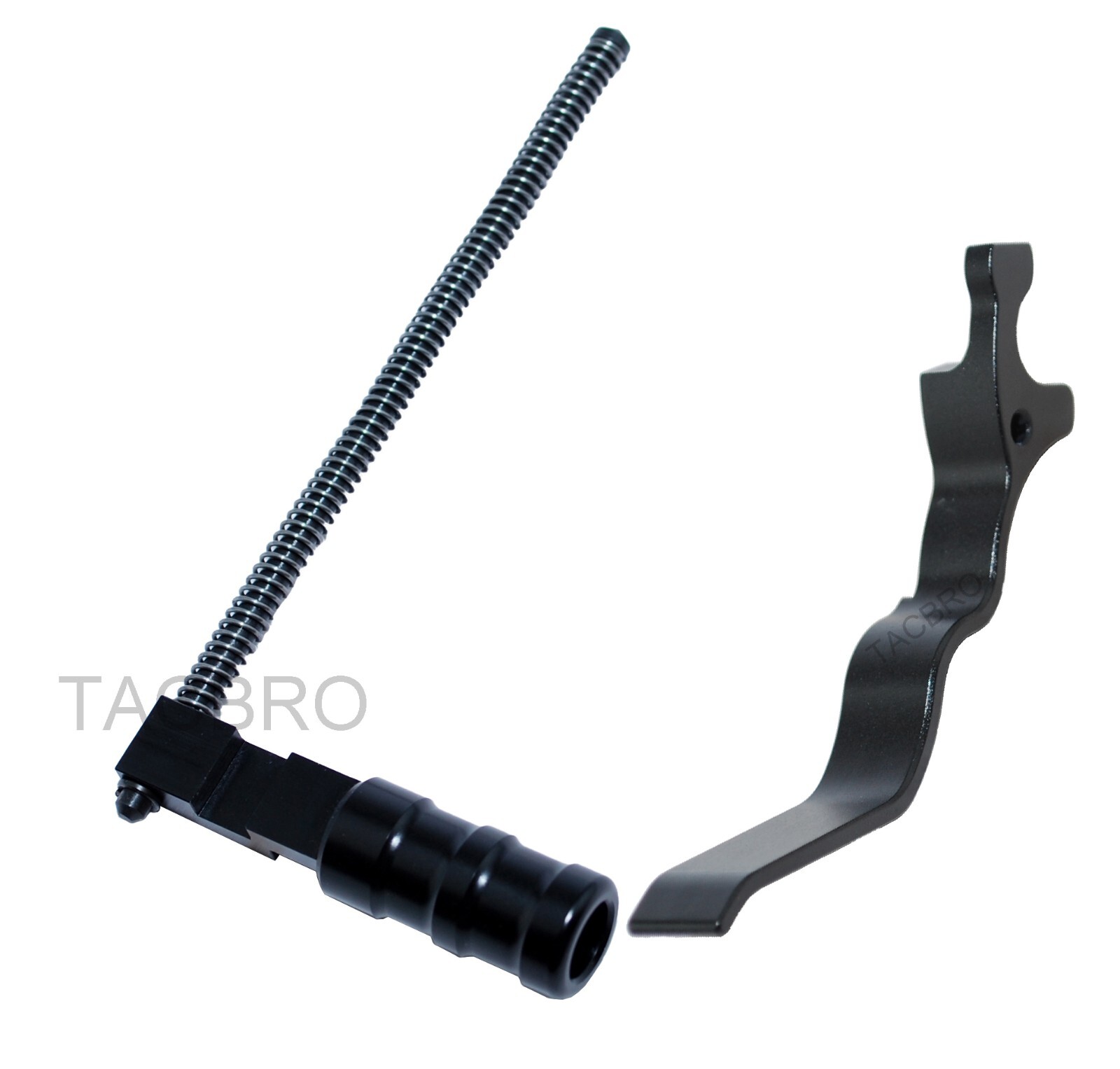 Black Ruger 10/22 Bolt Charging Handle &Extended Magazine Release Lever ...