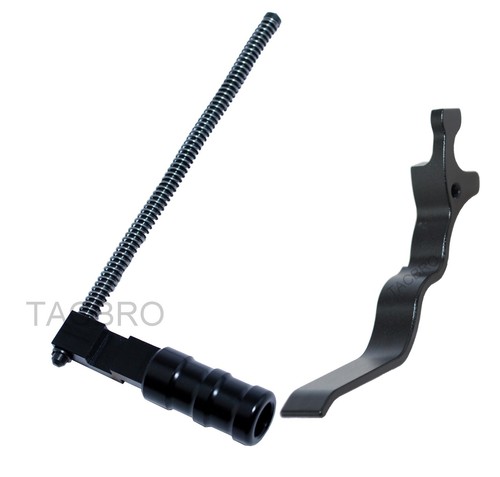 Black Ruger 10/22 Bolt Charging Handle &Extended Magazine Release Lever ...