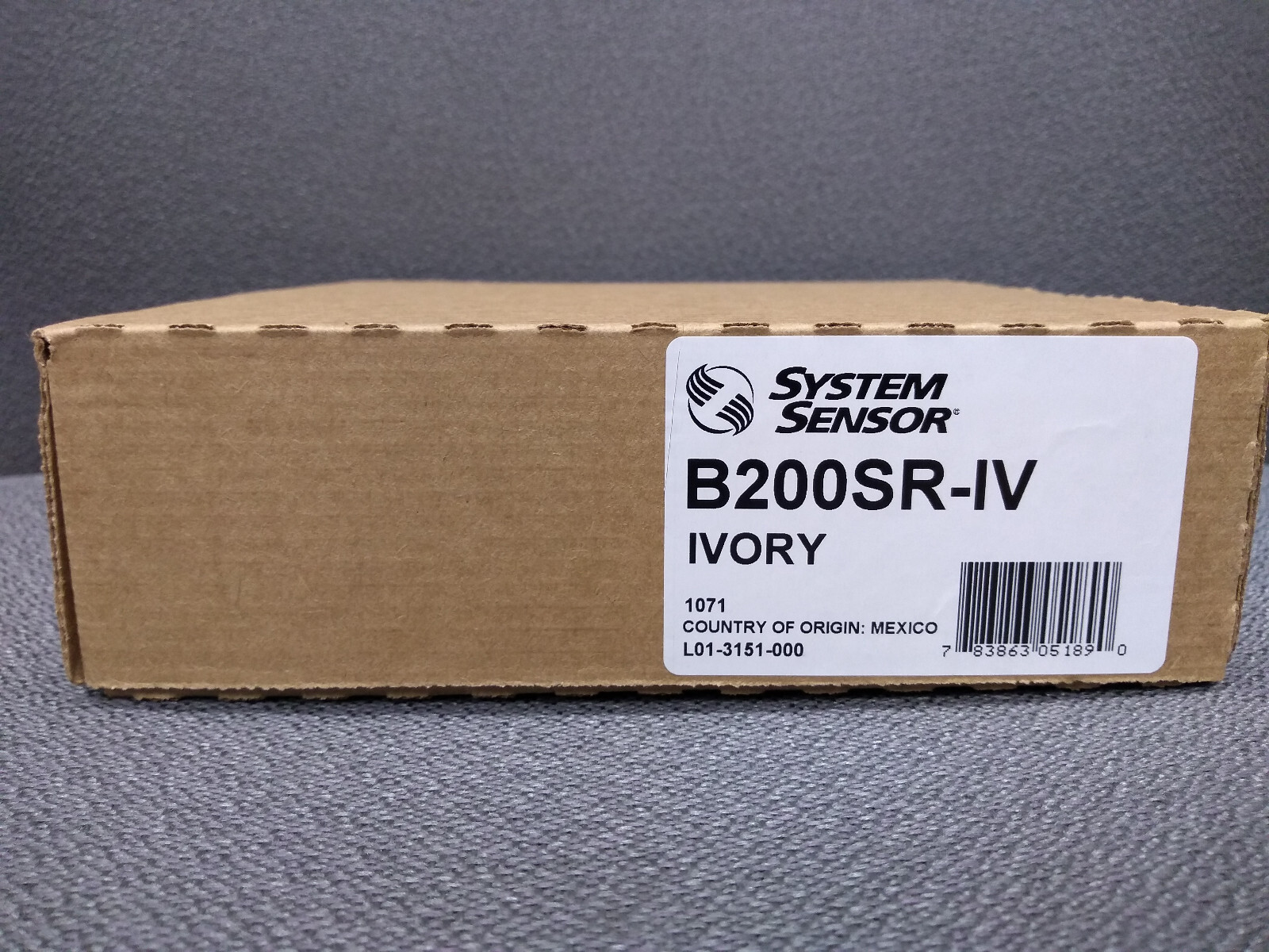 Sounder Base, 6", Ivory, System Sensor #B200SR-IV | eBay