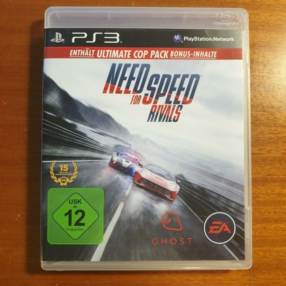 Need For Speed Rivals Ps3 Dvd Cover