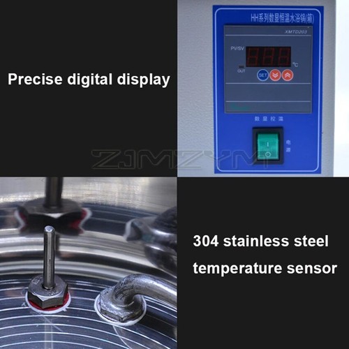 HH-1 Laboratory Water Bath 5LThermostat Bath Electric Lab Hot Bath Pot ...