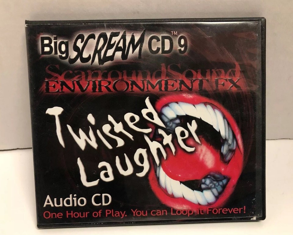 BIG SCREAM CD VOL 9 TWISTED LAUGHTER ENVIRONMENT FX HALLOWEEN | eBay