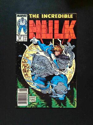 Incredible Hulk #344 MARVEL Comics 1988 VF- NEWSSTAND | eBay
