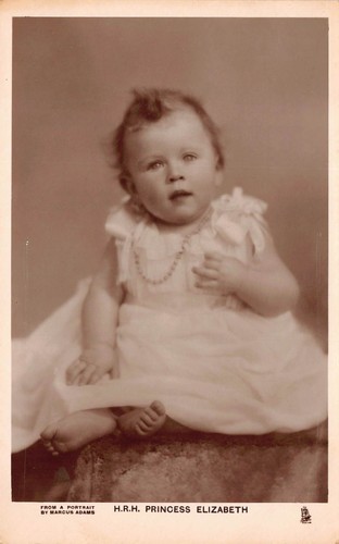 H.R.H. Princess Elizabeth Baby Royalty Tucks 3974D Postcard (B658) RP ...