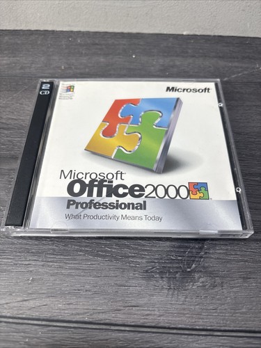 Microsoft Office 2000 Professional - Upgrade For Windows( 2 CD With ...