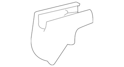 Genuine Toyota Seat Track Cover 72157-0E080-C0 | eBay