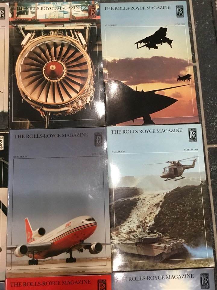 Rolls-Royce Magazine Lot 16 Issues 1983-1986, VG | eBay