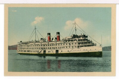 1938 - SS QUEBEC, SS TADOUSSAC, SS ST. LAWRENCE Canada Steamship Lines ...