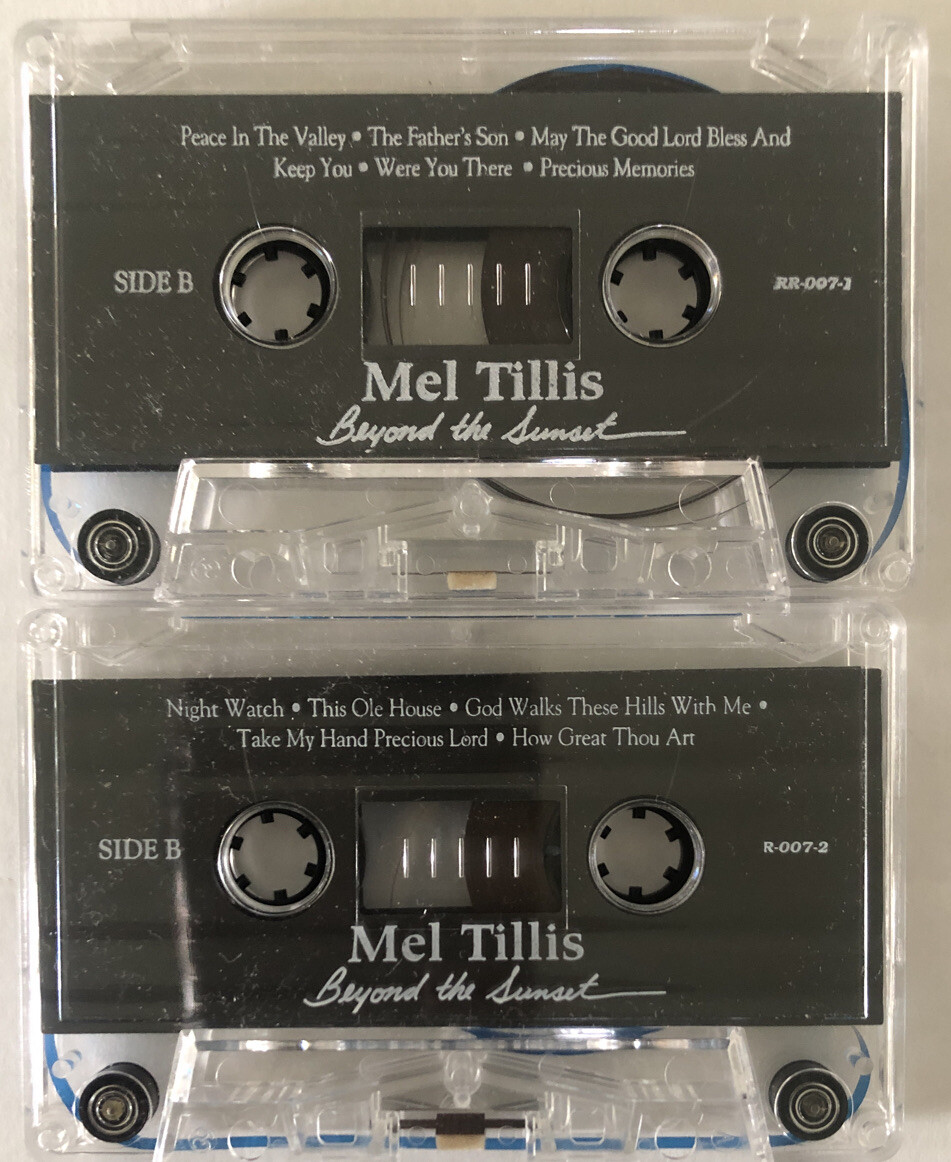 MEL TILLIS ~ Beyond The Sunset ~ Set of 2 Gospel Cassette Tapes | eBay