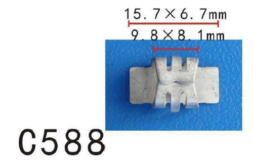 20pcs Fit GM 15686142,11561448 Radiator Grille Nut Screw Size: #8 ...