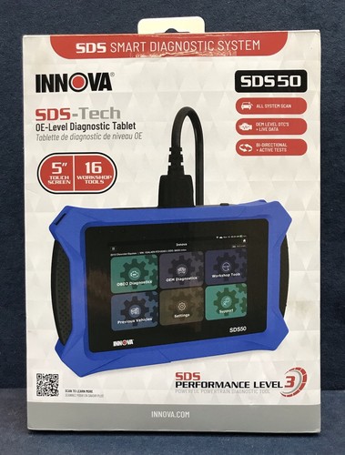 Innova OE-Level Diagnostic Tablet w/ 5in. Screen - SDS50 Brand New ...