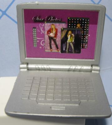 Hannah Montana BARBIE Fashion Doll~"apple" LAPTOP COMPUTER-Travel ...