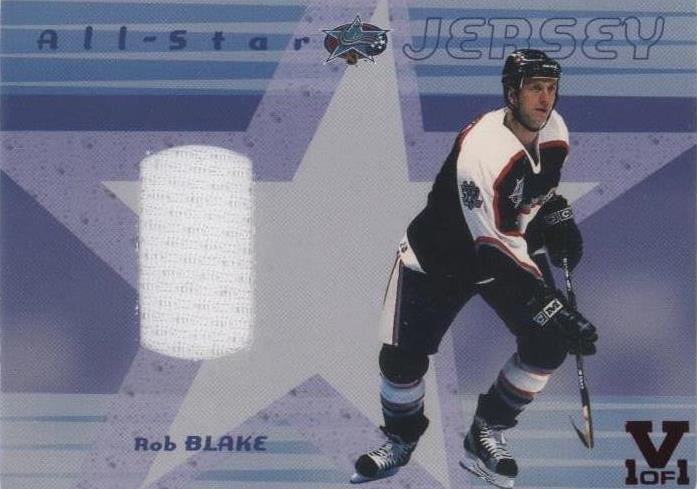 2001-02 In the Game Be A Player Memorabilia - All-Star Jersey Rob Blake ...