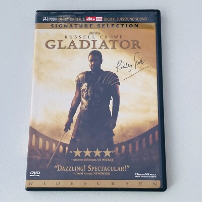 Gladiator (DVD, 2000, 2-Disc Set) Russell Crowe Pre-Owned Good ...