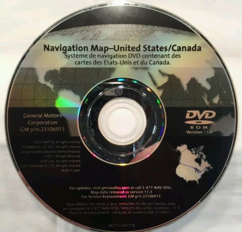 11.3 UPDATE 09 2010 CADILLAC ESCALADE SPORT SUV NAVIGATION NAVI NAV ...