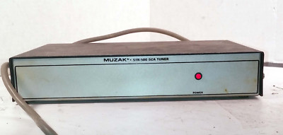 1 USED MUZAK STR-500 SCA TUNER !!FREE CD!! ***MAKE OFFER*** | eBay