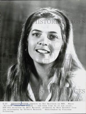 1972 Press Photo Actor Meredith Baxter in Movie "Ben" - hpp12079 | eBay