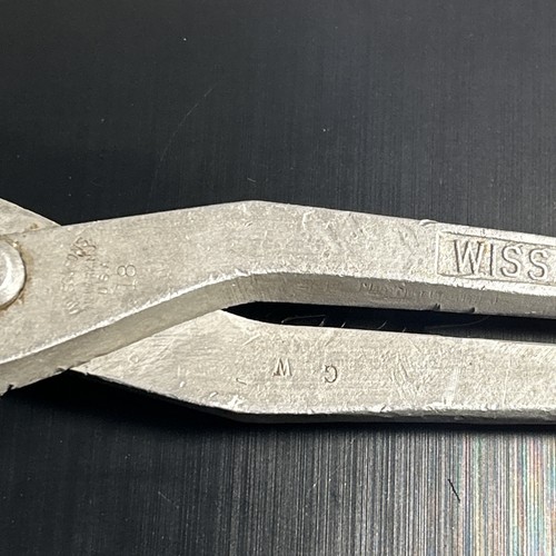 Vintage Wiss 18 Tin Metal Shears Snips Hand Tool 13.875" L Heavy Duty ...