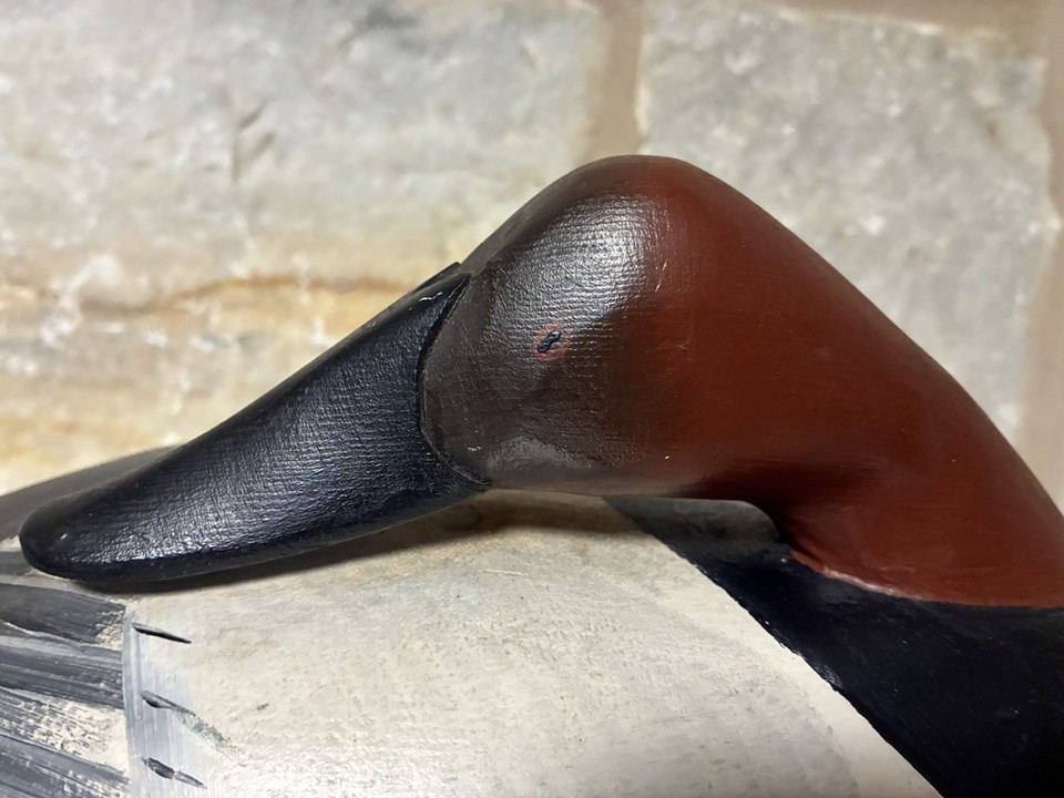 Jim Pierce Canvasbak Sleeper Decoy | eBay