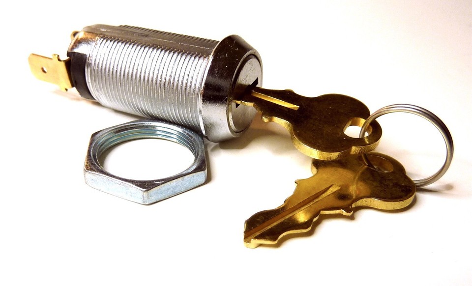 On/Off Key Switch Lock Keyed Alike, Key Removable in OFF Position With ...
