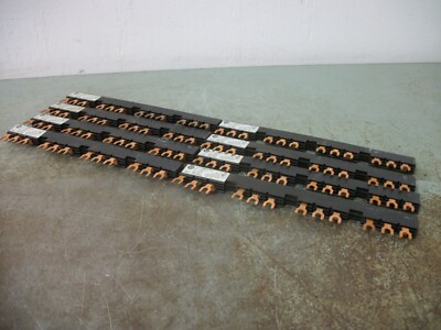 ALLEN-BRADLEY LOT OF 8 COMMONING TERMINAL LINK BARS 140-L11 65AMP ...