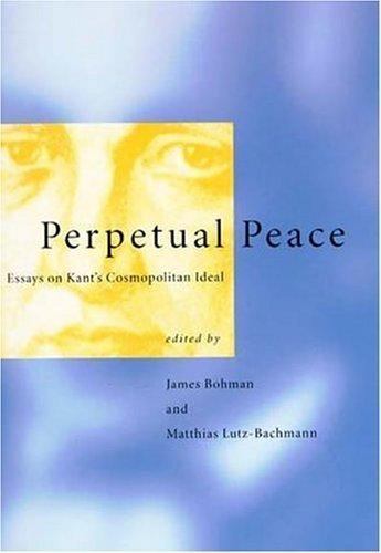 Studies in Contemporary German Social Thought Ser.: Perpetual Peace ...