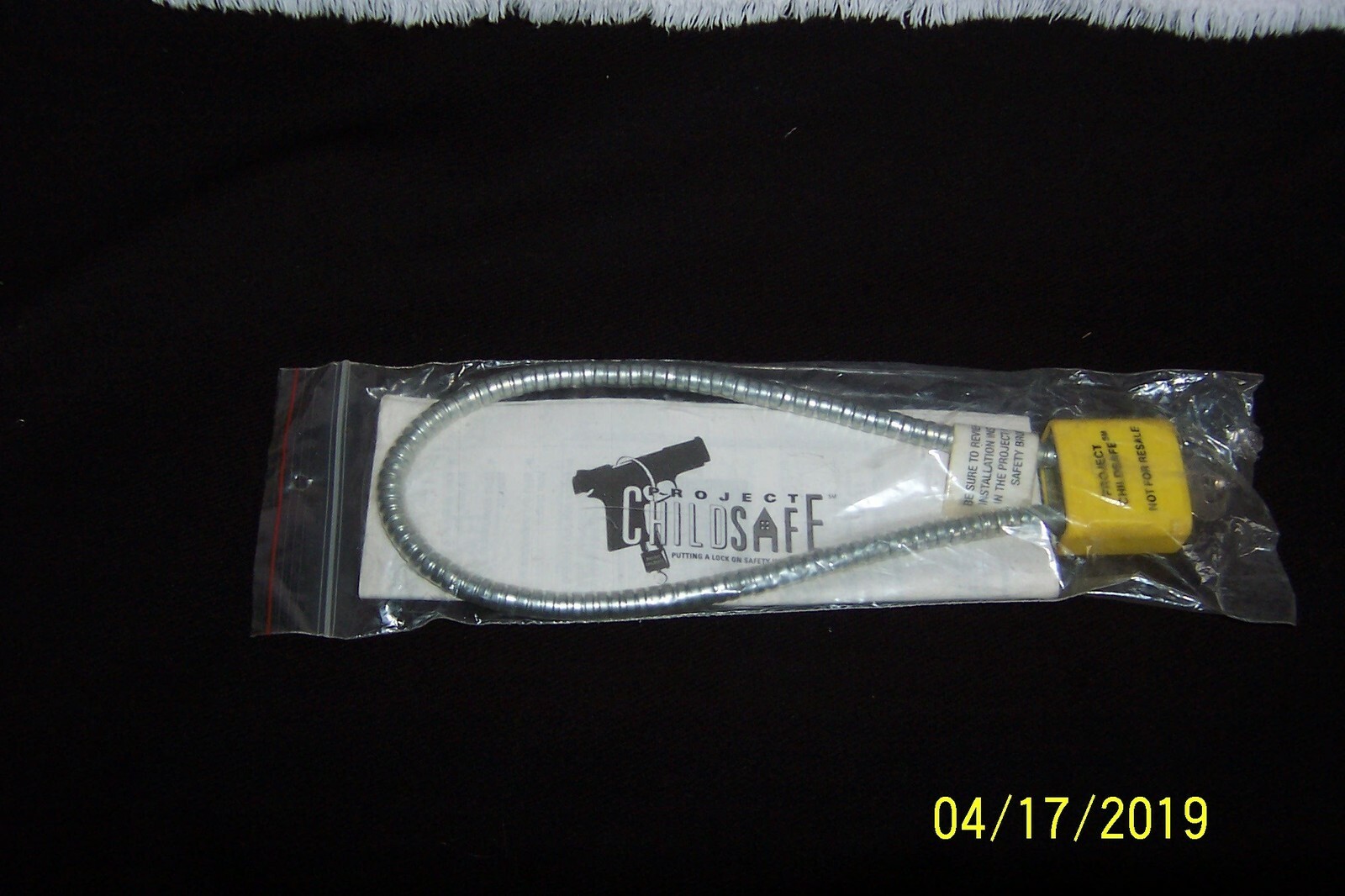 PROJECT CHILDSAFE GUN LOCK w/Keys ~ MINT IN PACK | eBay