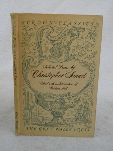 Christopher Smart A SONG TO DAVID AND OTHER POEMS 1947 Grey Walls Press ...