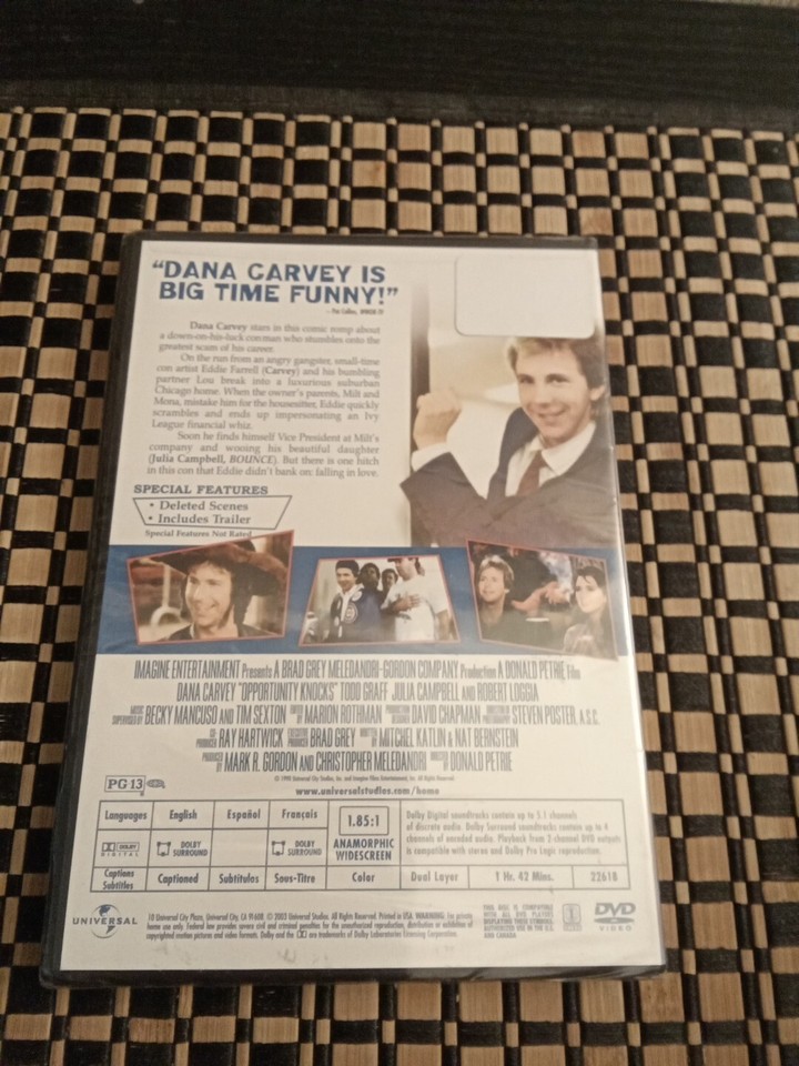 Opportunity Knocks [New DVD] Dolby, Subtitled, Widescreen. B1 25192261824 | eBay