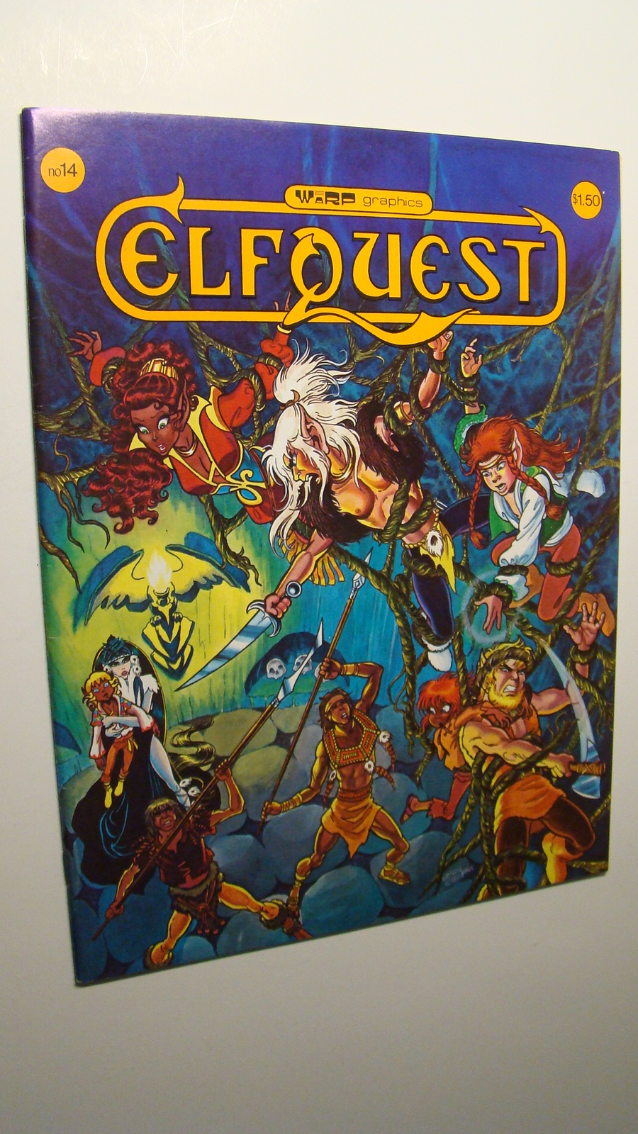 ELFQUEST 14 RARE *VF/NM 9.0* WARP GRAPHICS WENDY PINI ART 1.50 COVER | eBay