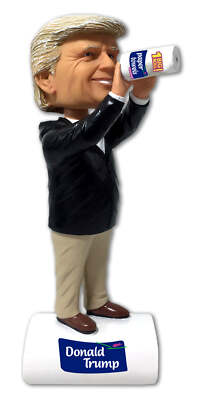 Donald Trump Paper Towel Bobblehead President Hurricane Puerto Rico | eBay