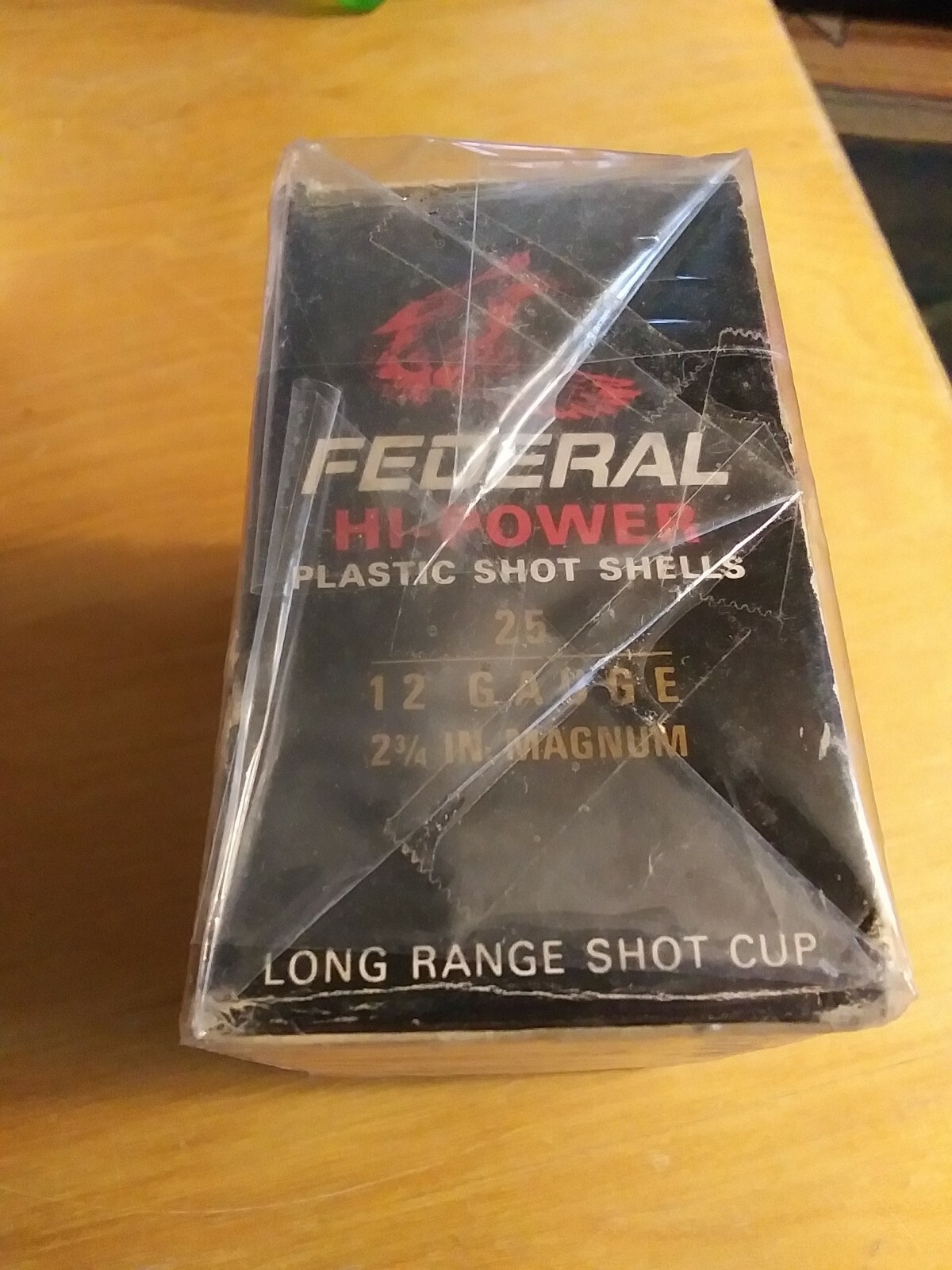 Federal Hi-Power. 12 Ga. 4 Shot, Empty Shotshell Box, Good Condition | eBay