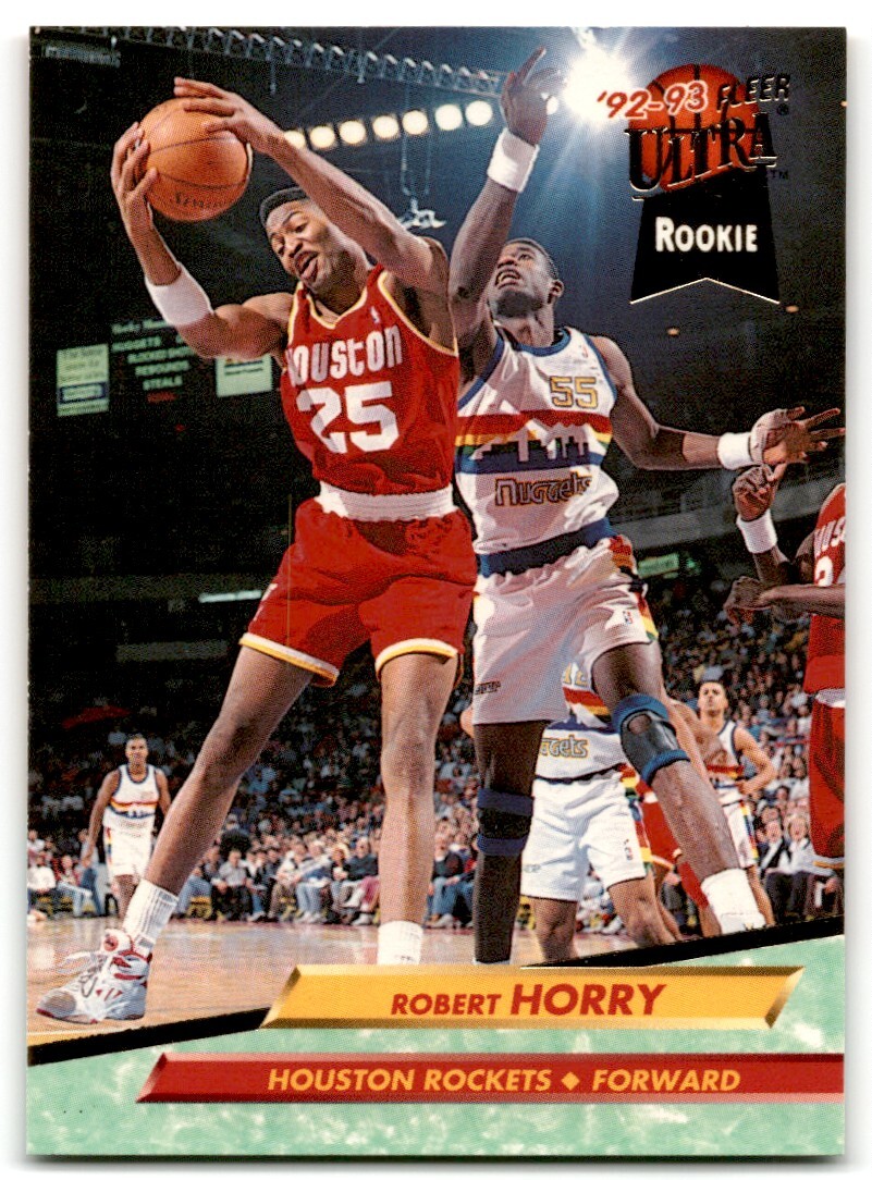 1993-94 Fleer Ultra Rookie Robert Horry Rookie Houston Rockets #271 | eBay